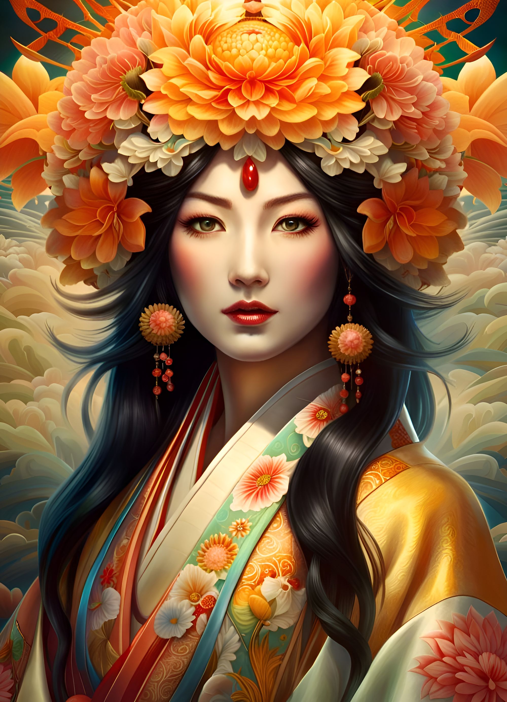 Amaterasu Ōmikami : r/nightcafe