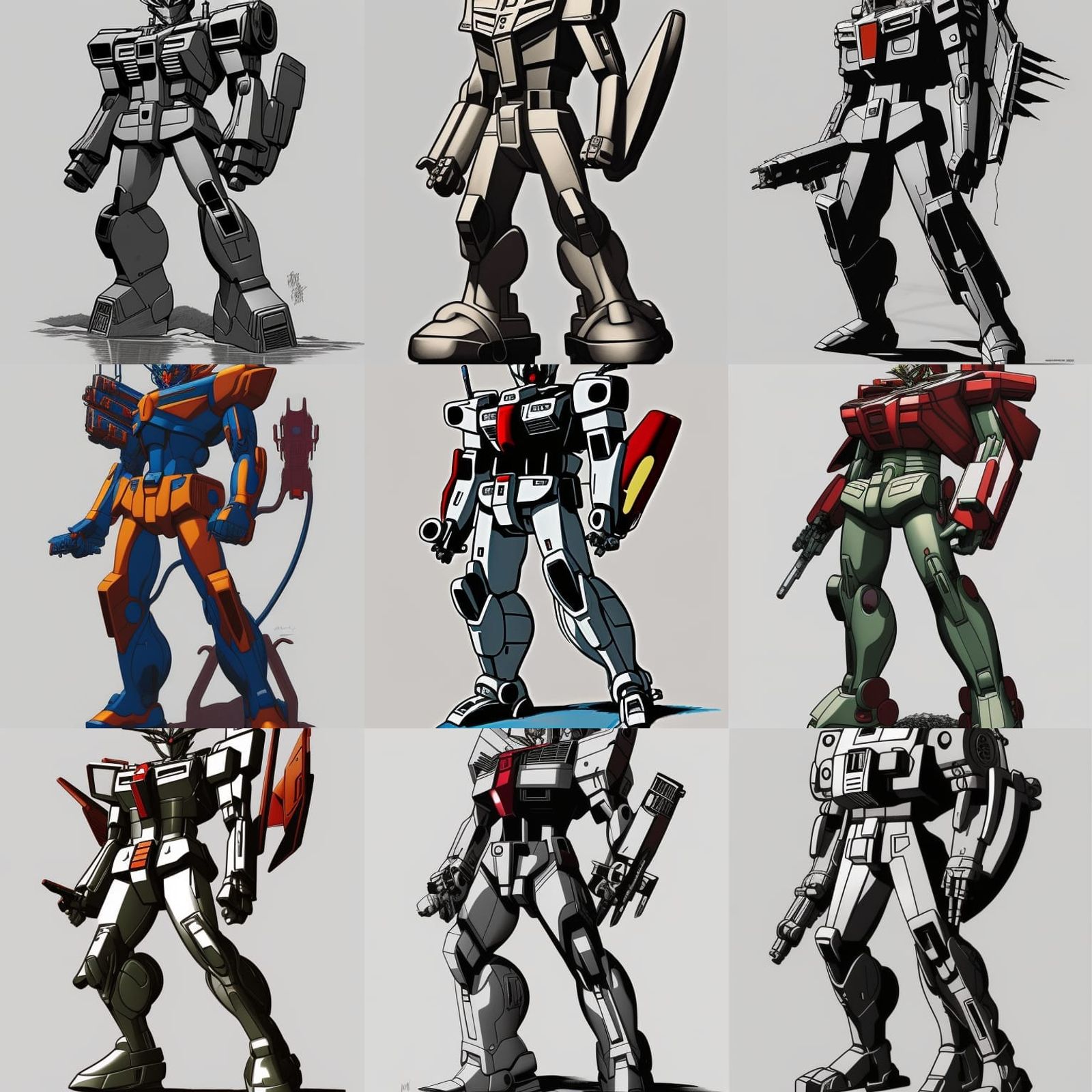 mech suit mobile suit gundam by ilya kuvshinov, ernest khalimov body by ...