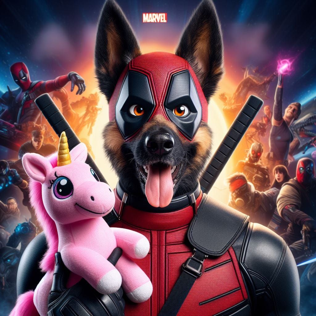 If Apex was dogpool… - AI Generated Artwork - NightCafe Creator