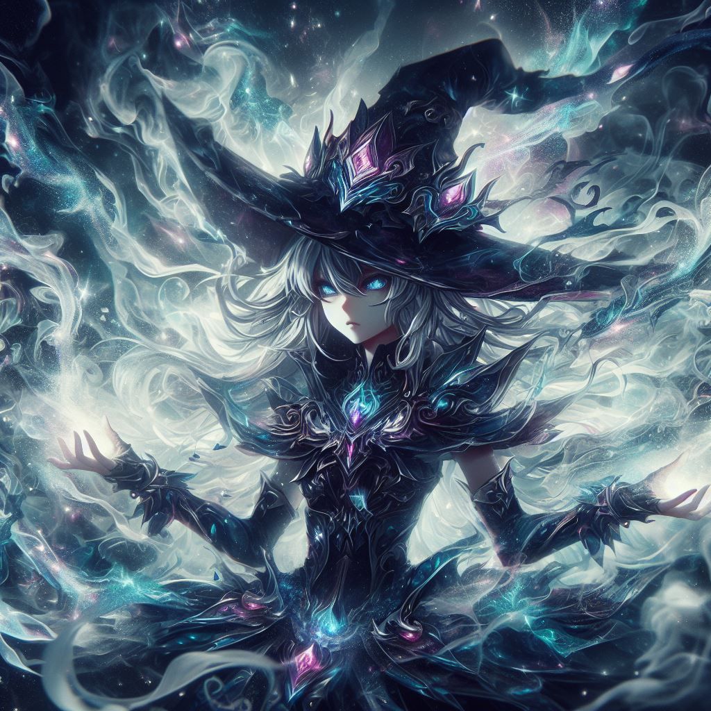 The Dark Magician Girl - AI Generated Artwork - NightCafe Creator