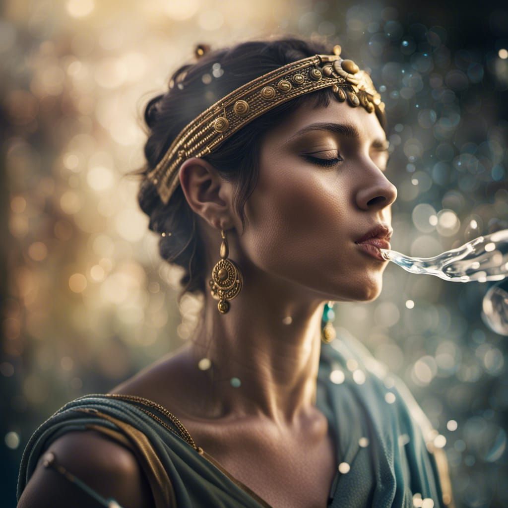 Divination with Water - AI Generated Artwork - NightCafe Creator