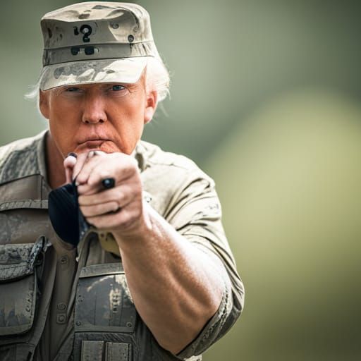 Donald Trump - AI Generated Artwork - NightCafe Creator