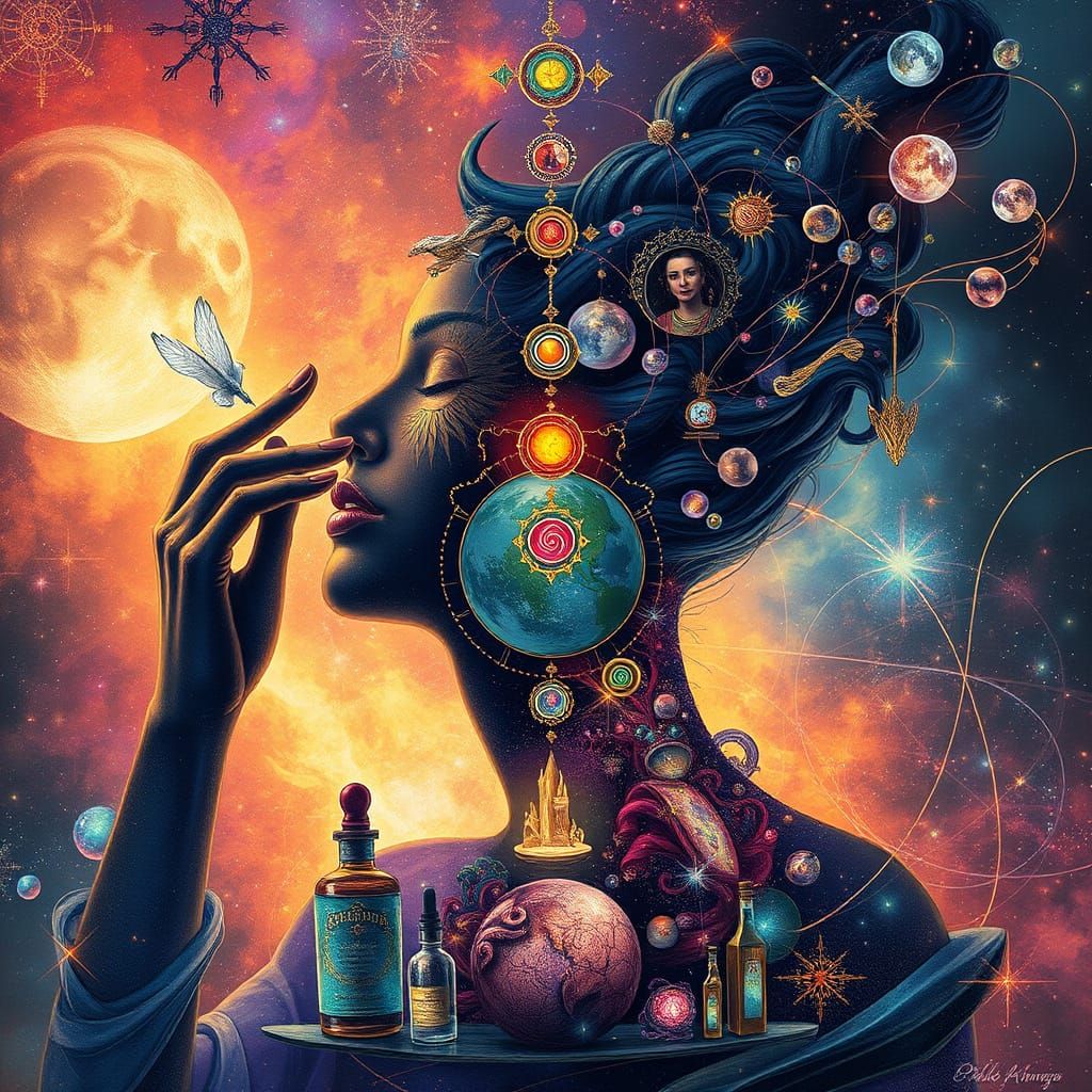 The apothecary diaries - Surreal Astral Cosmos in Holographi...