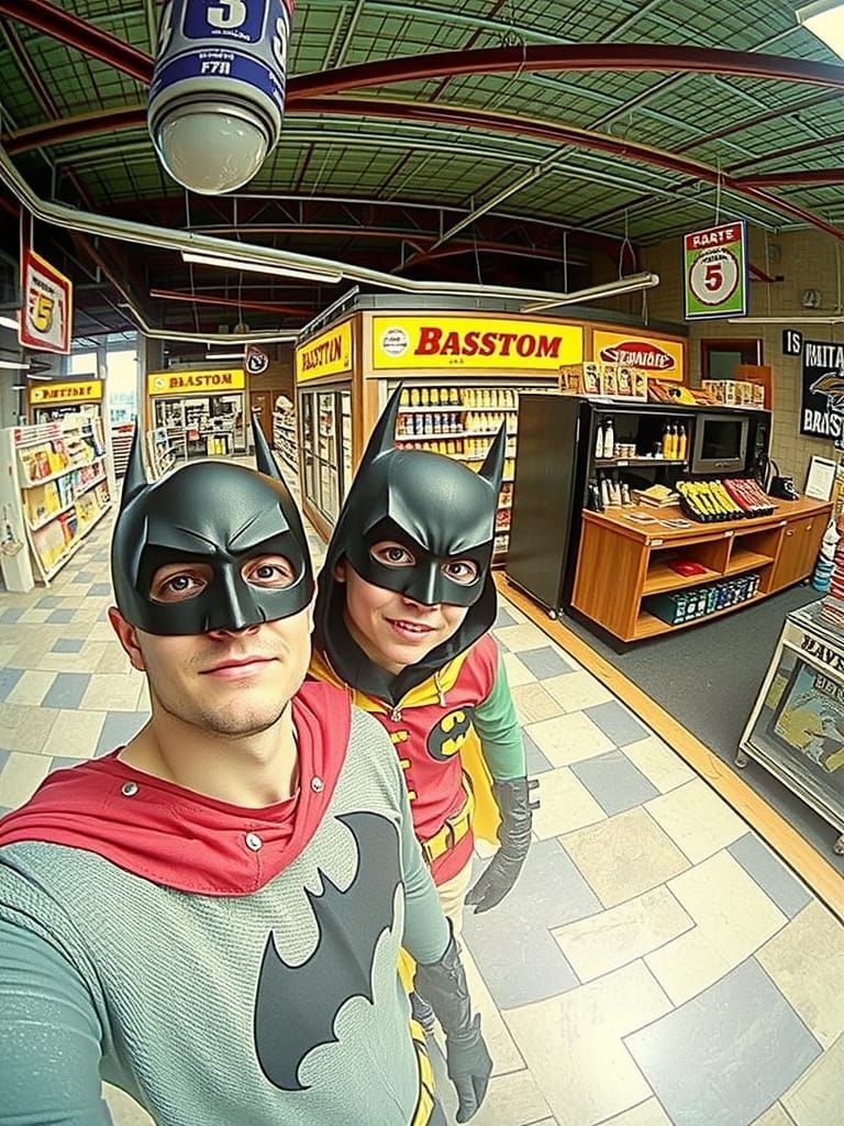 dollar store batman and robin - dollar store batman and robi...