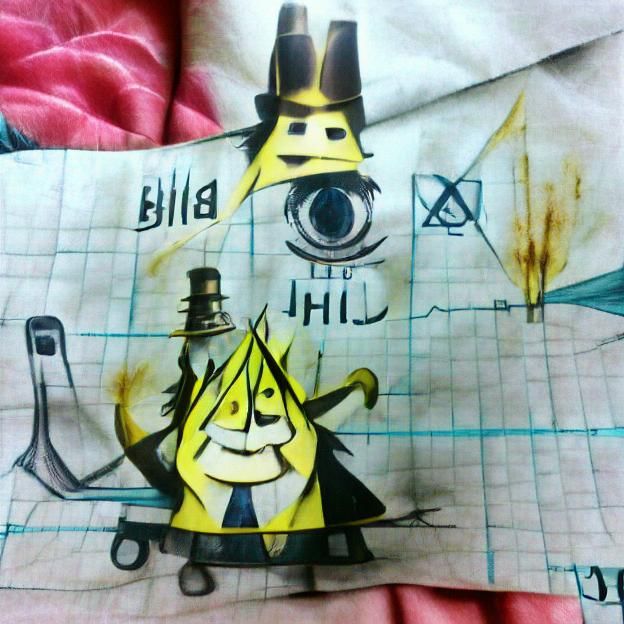 Bill Cipher - AI Generated Artwork - NightCafe Creator