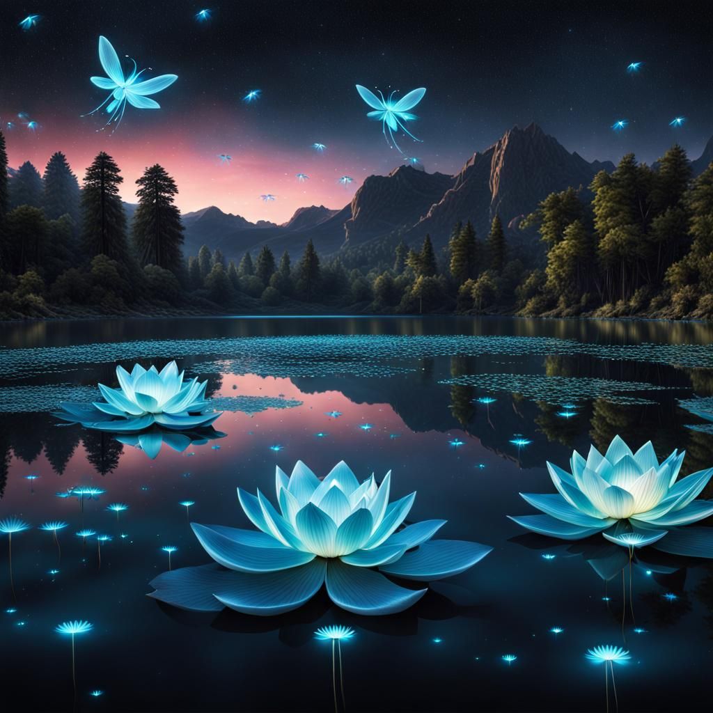 Magic Pond - AI Generated Artwork - NightCafe Creator