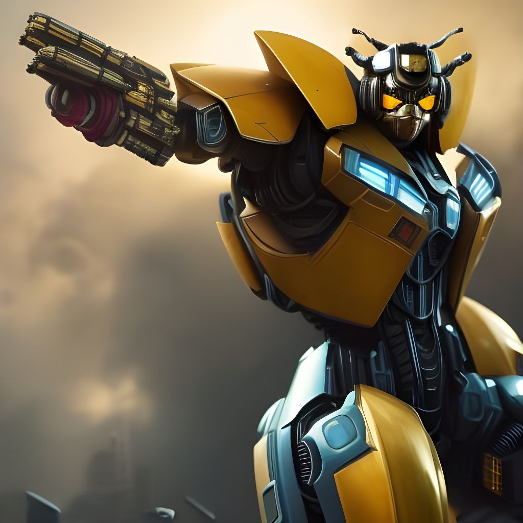 Bumblebee II - AI Generated Artwork - NightCafe Creator