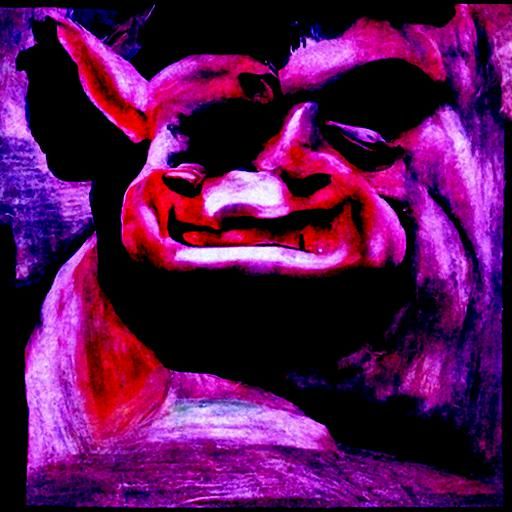 demon shrek maximalist hyperrealism - AI Generated Artwork - NightCafe ...
