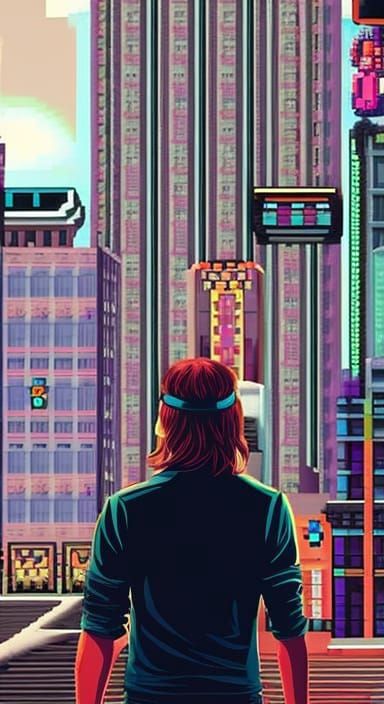 8 bit gringo samurai - AI Generated Artwork - NightCafe Creator