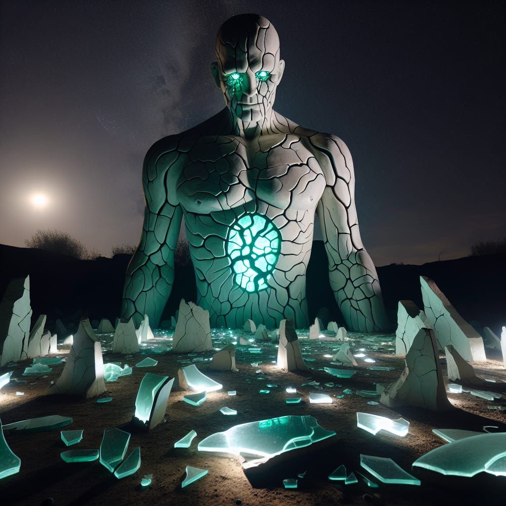 Piecing myself back together - Moonlit Golem in Shattered La...