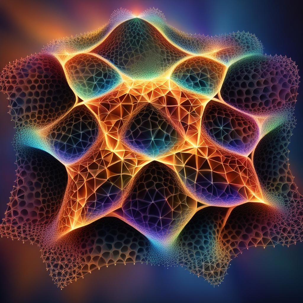 Waves of Lightflow - AI Generated Artwork - NightCafe Creator