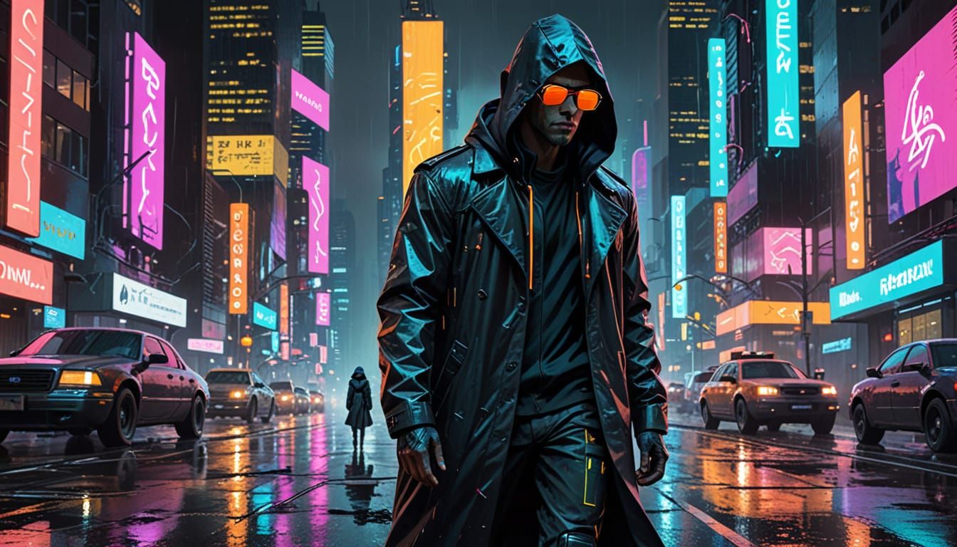 bypassing the matrix - Rebel in a Cyberpunk Metropolis
