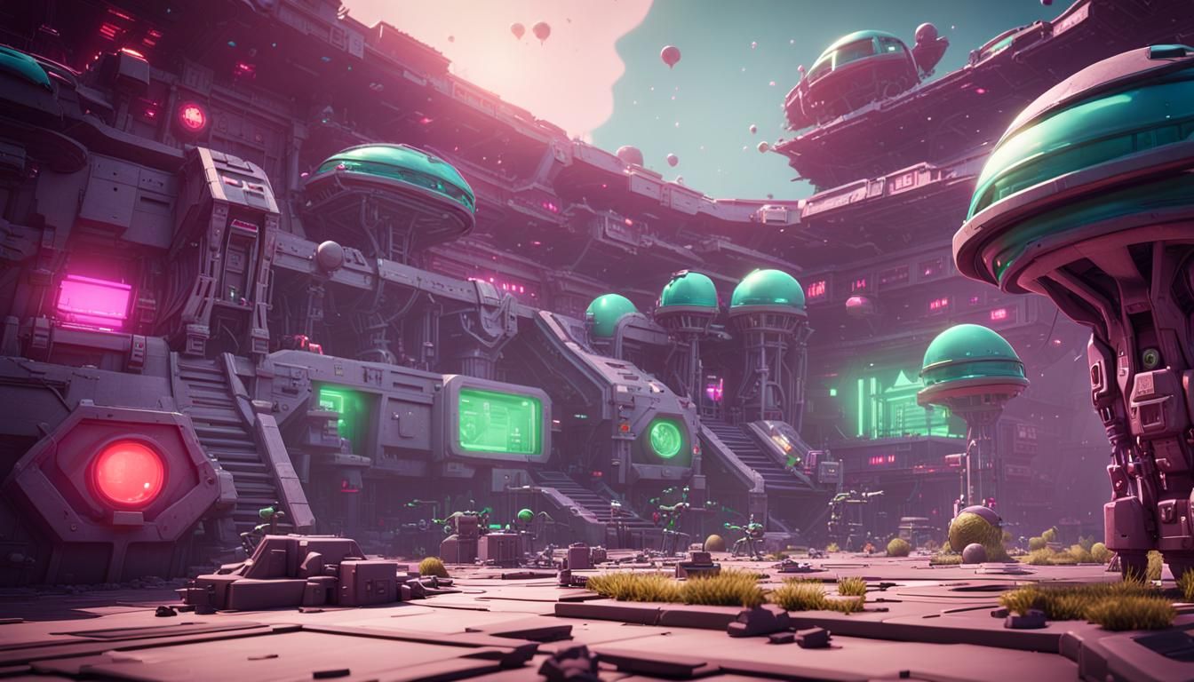 Irken Empire Base - AI Generated Artwork - NightCafe Creator