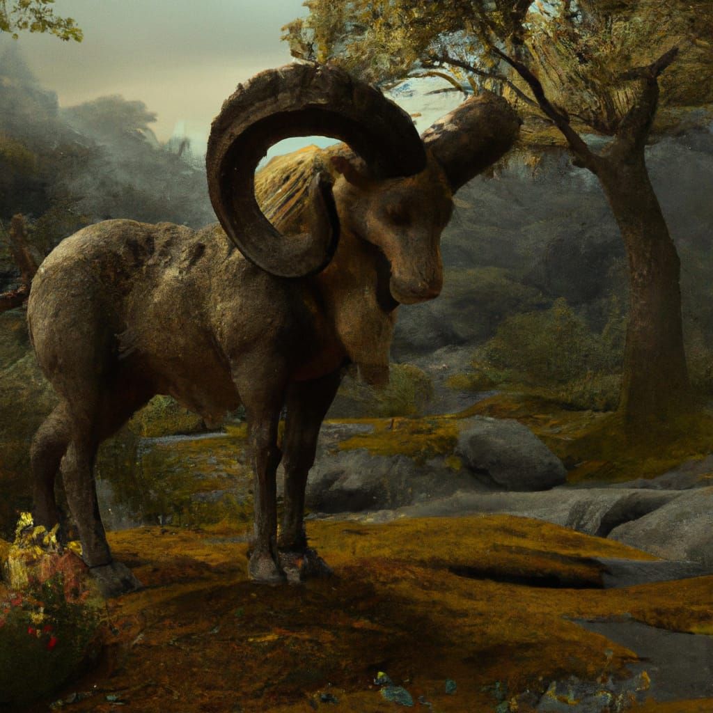 Ram - AI Generated Artwork - NightCafe Creator