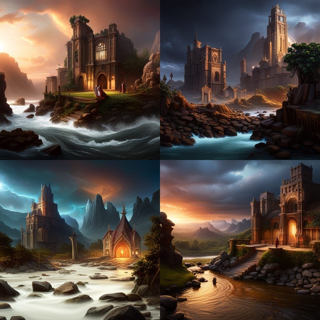 #christianity- the Devil tempts Eve and the Fall of Man - AI Generated ...