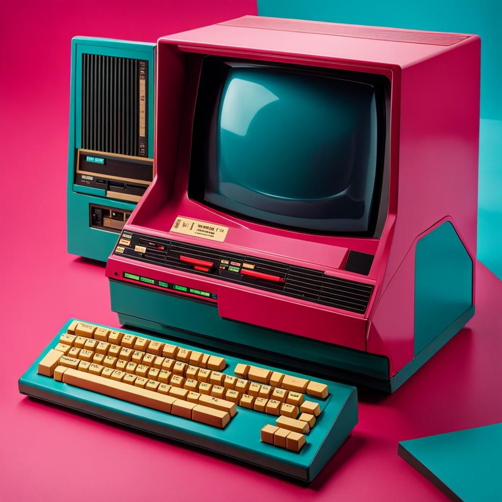 80s micro computer - AI Generated Artwork - NightCafe Creator