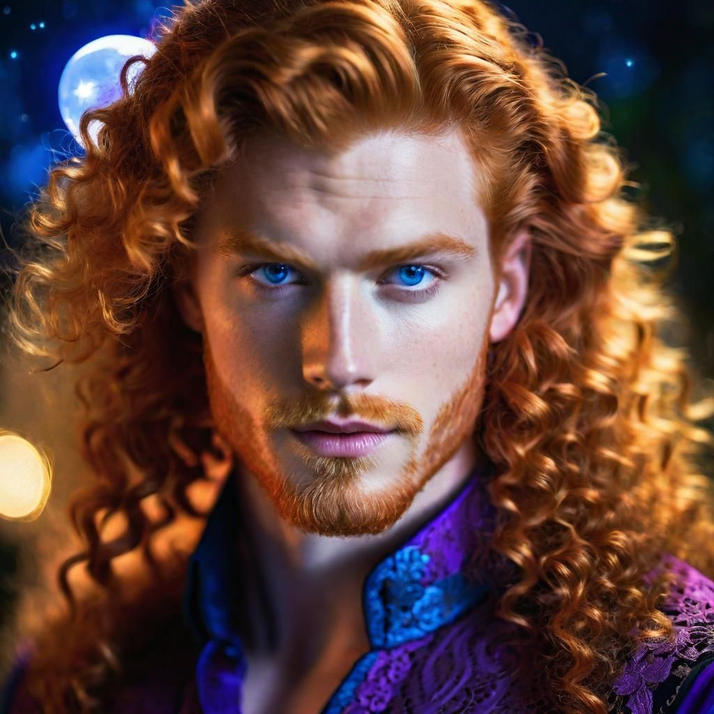 The magic of a ginger man 1 - AI Generated Artwork - NightCafe Creator