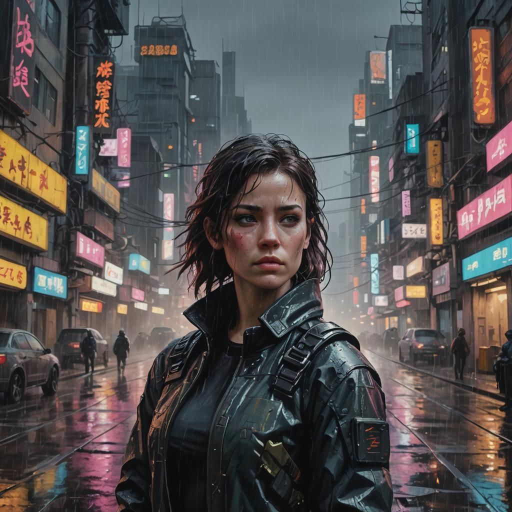 Absorbed in her thoughts - AI Generated Artwork - NightCafe Creator