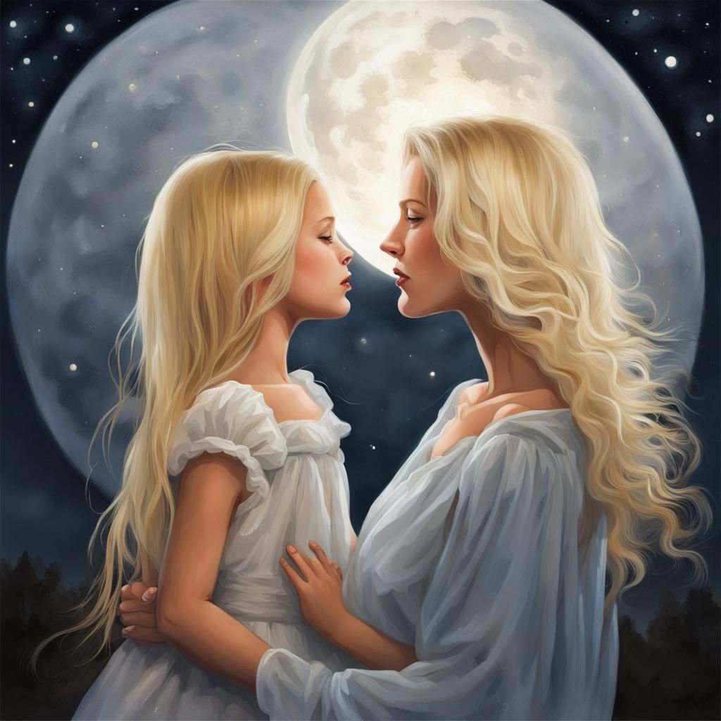 Mother And Daughter Ai Generated Artwork Nightcafe Creator