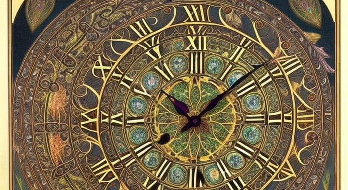 Mythical Clock #13 - AI Generated Artwork - NightCafe Creator