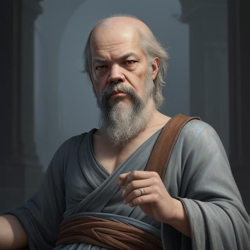 Socrates - AI Generated Artwork - NightCafe Creator