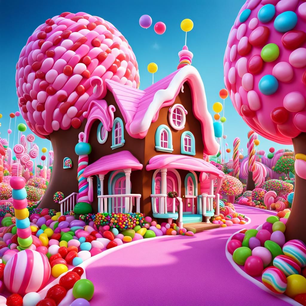 Candyland - AI Generated Artwork - NightCafe Creator