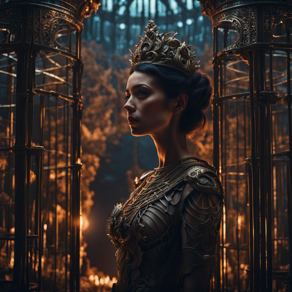 Caged - AI Generated Artwork - NightCafe Creator