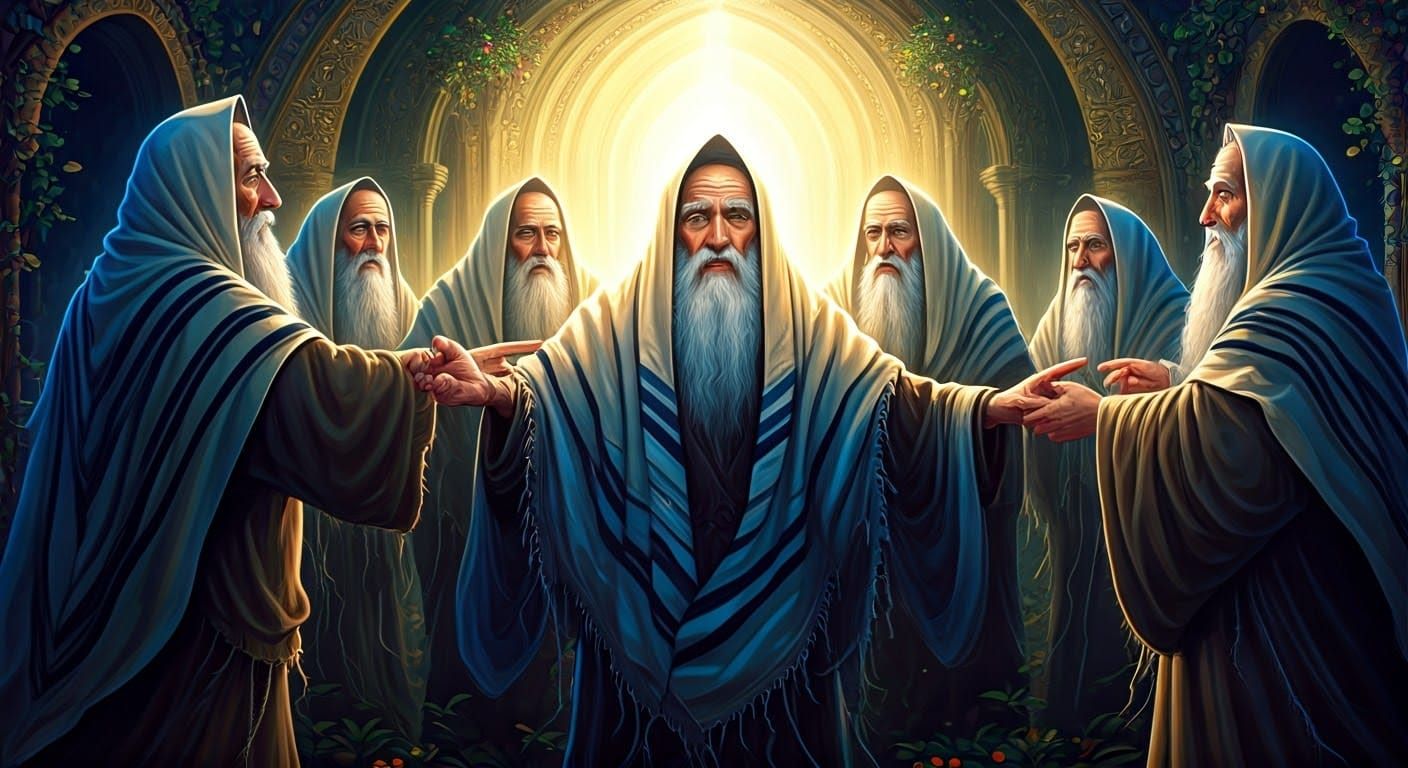 Council of Torah Sages - Jewish Mystics in Ecstatic Prayer W...