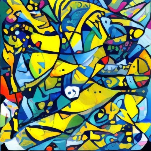 YELLOW FISH - AI Generated Artwork - NightCafe Creator