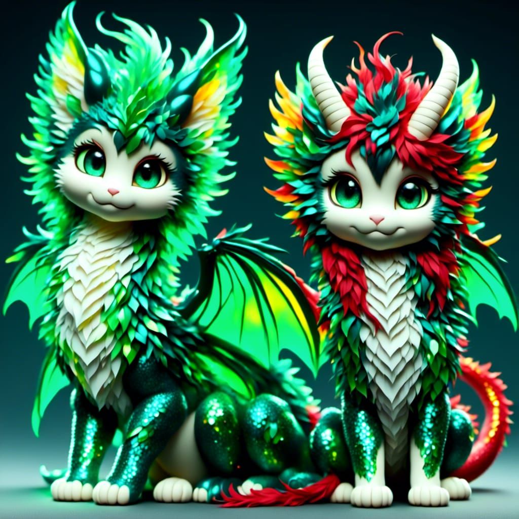 Colorful Dragon - LoRA - NightCafe Creator