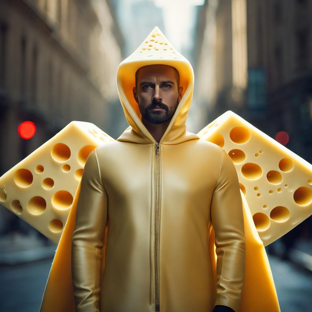 !!!Wanted: Cheese Man refuses to be ground!!! - AI Generated Artwork ...