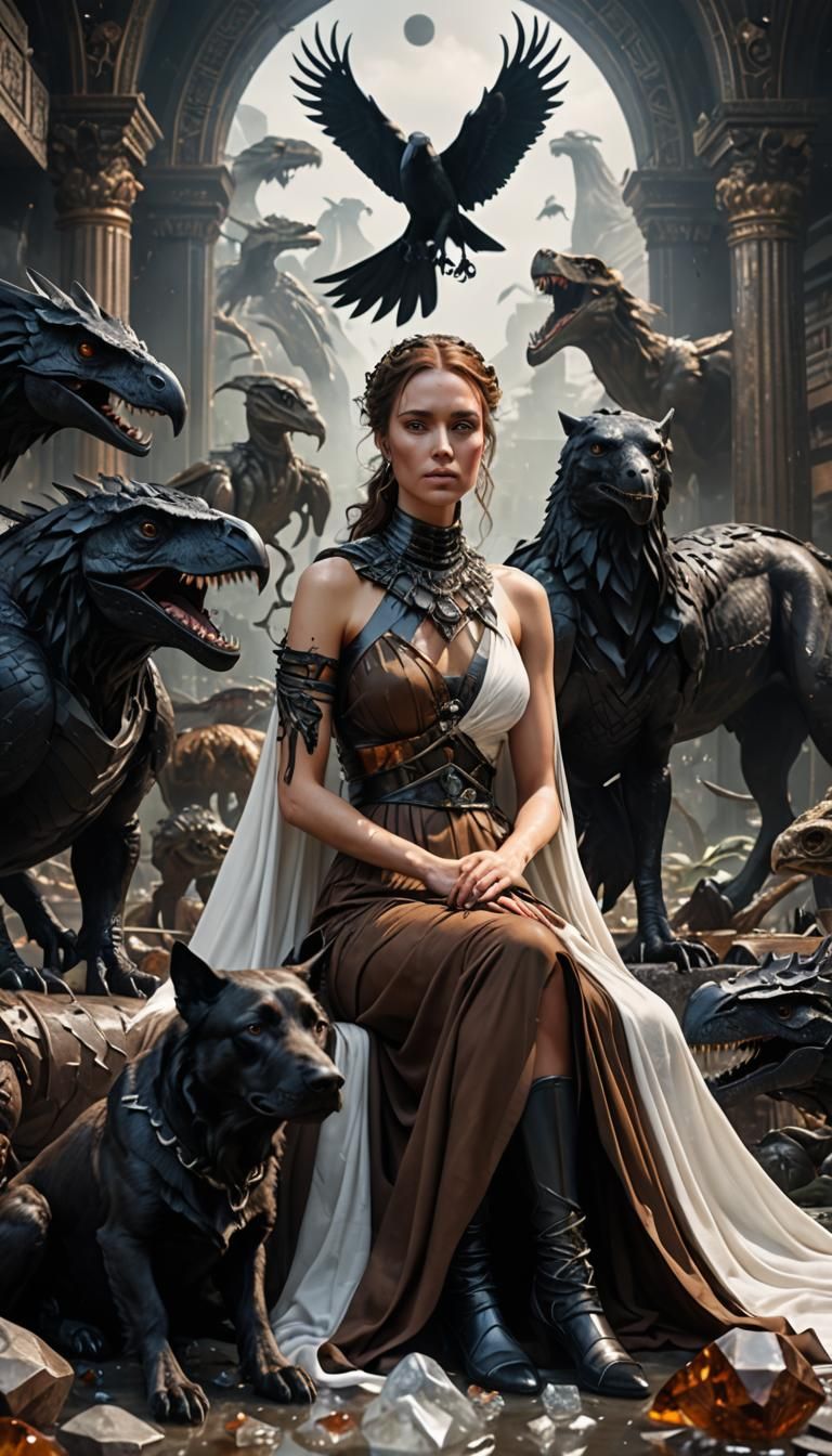 goddess of Evolution - AI Generated Artwork - NightCafe Creator