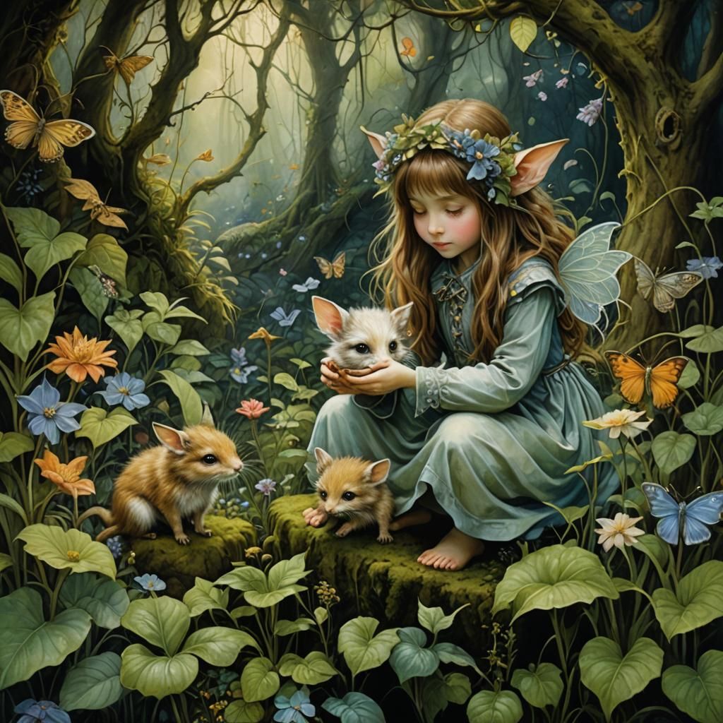 Fae Creatures - AI Generated Artwork - NightCafe Creator