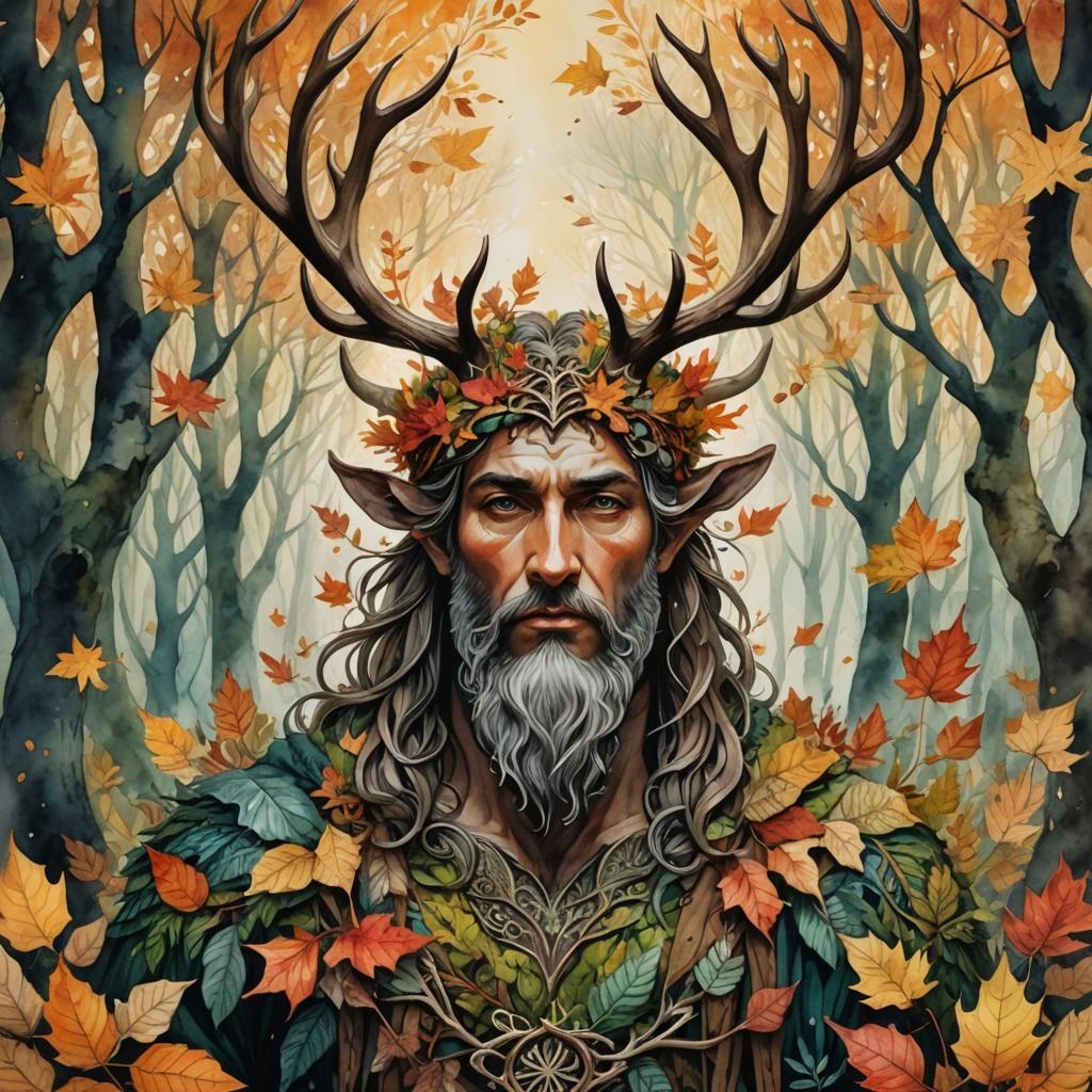 The forest god - AI Generated Artwork - NightCafe Creator