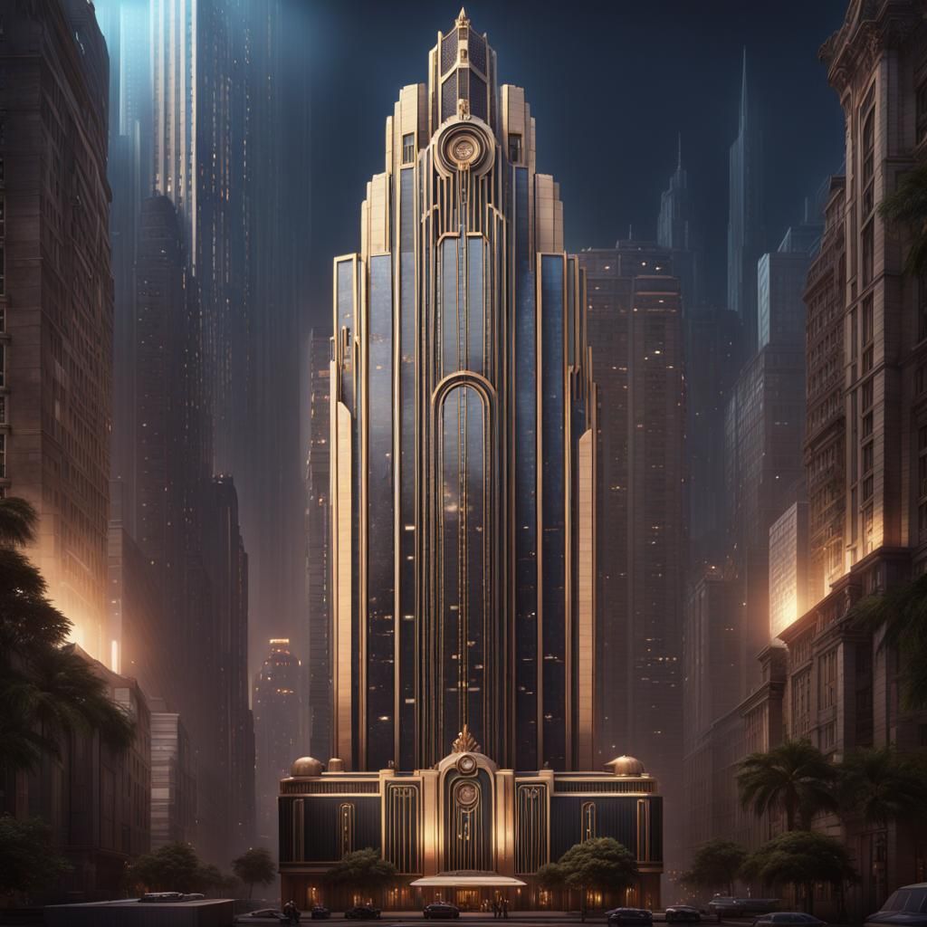 Beautiful skyscraper! - AI Generated Artwork - NightCafe Creator