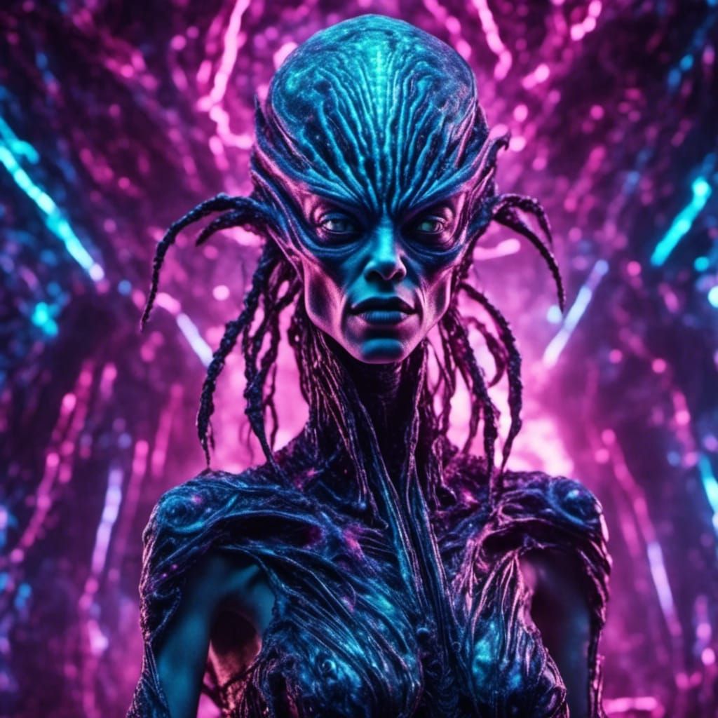 Alien - AI Generated Artwork - NightCafe Creator