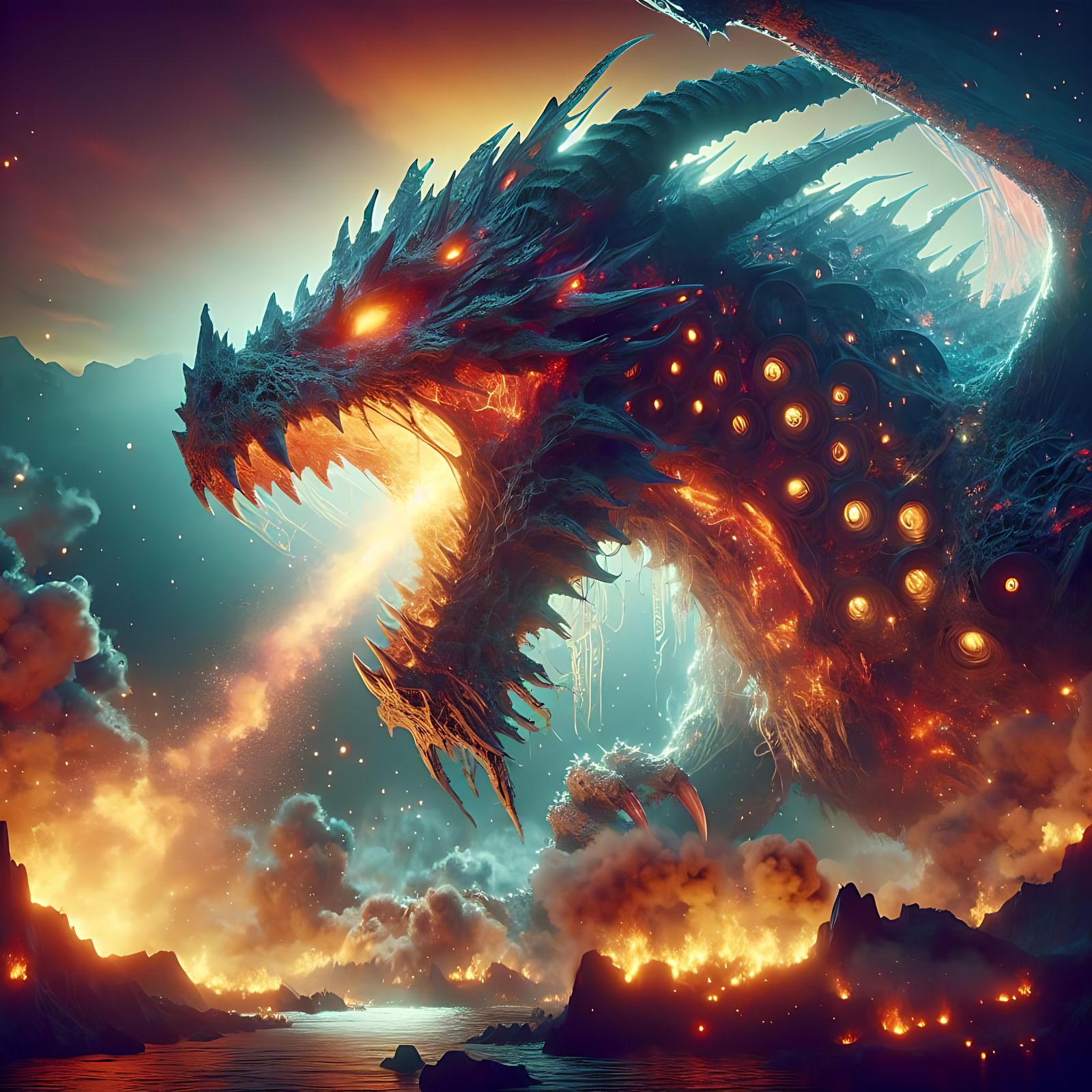 The Leviathan - AI Generated Artwork - NightCafe Creator