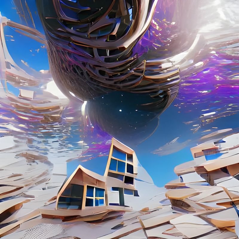 galaxy in abstract - AI Generated Artwork - NightCafe Creator