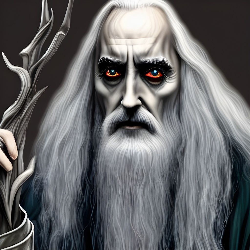 Evil wizard - AI Generated Artwork - NightCafe Creator