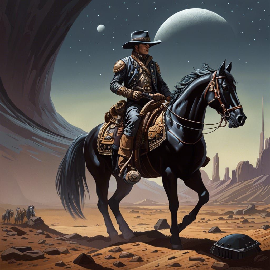 Portrait of a Space Cowboy