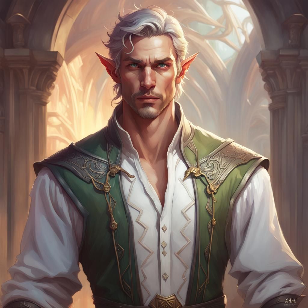 Elf noble - AI Generated Artwork - NightCafe Creator