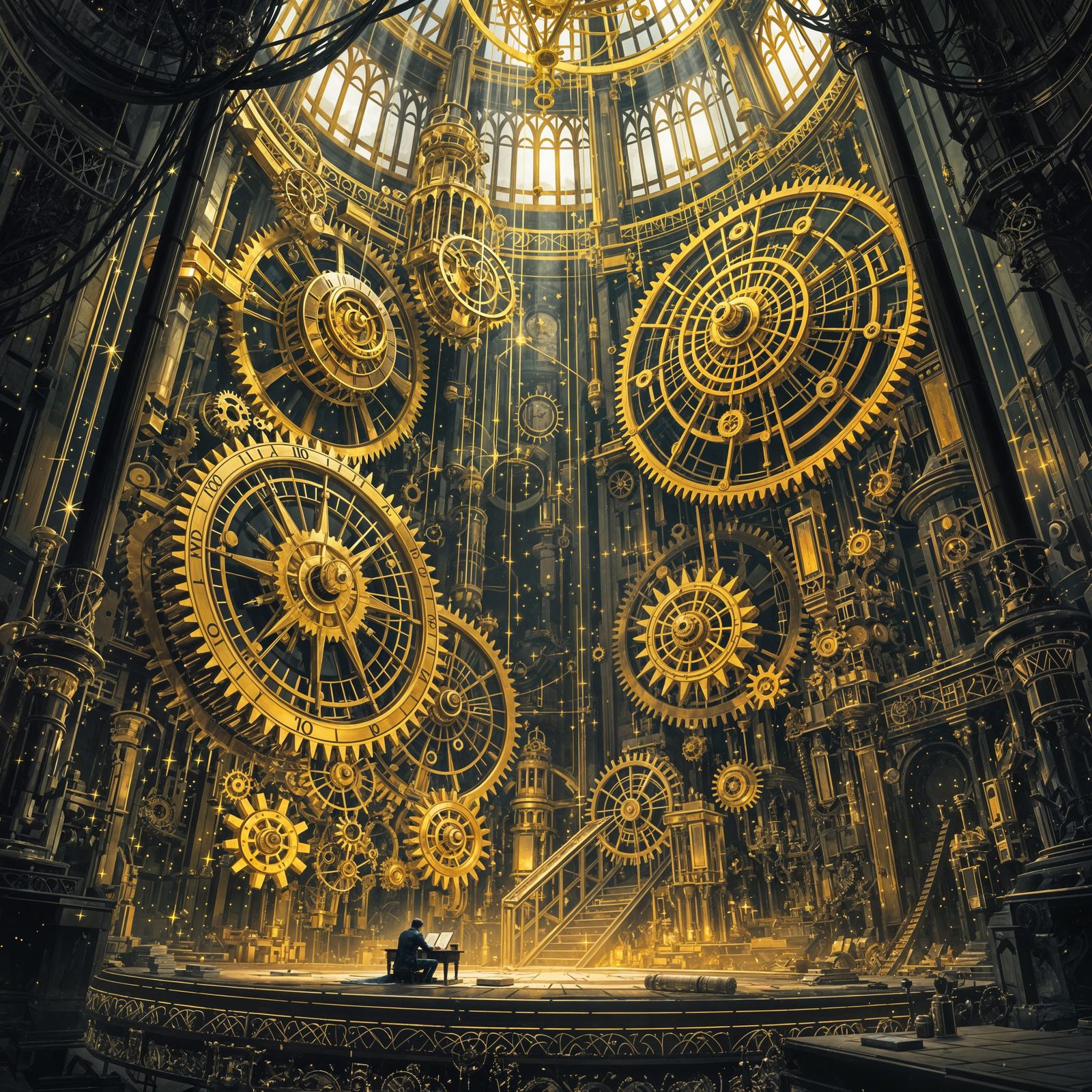 Keeper of the Clockwork - Timeless Clockwork Masterpiece Unv...