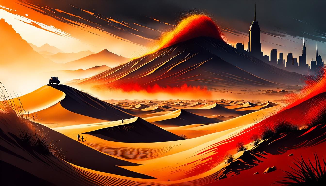 New Fallout... Dune world - AI Generated Artwork - NightCafe Creator
