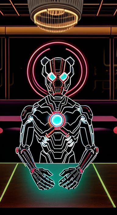 Ultron Teddy Bear Silhouette Outline