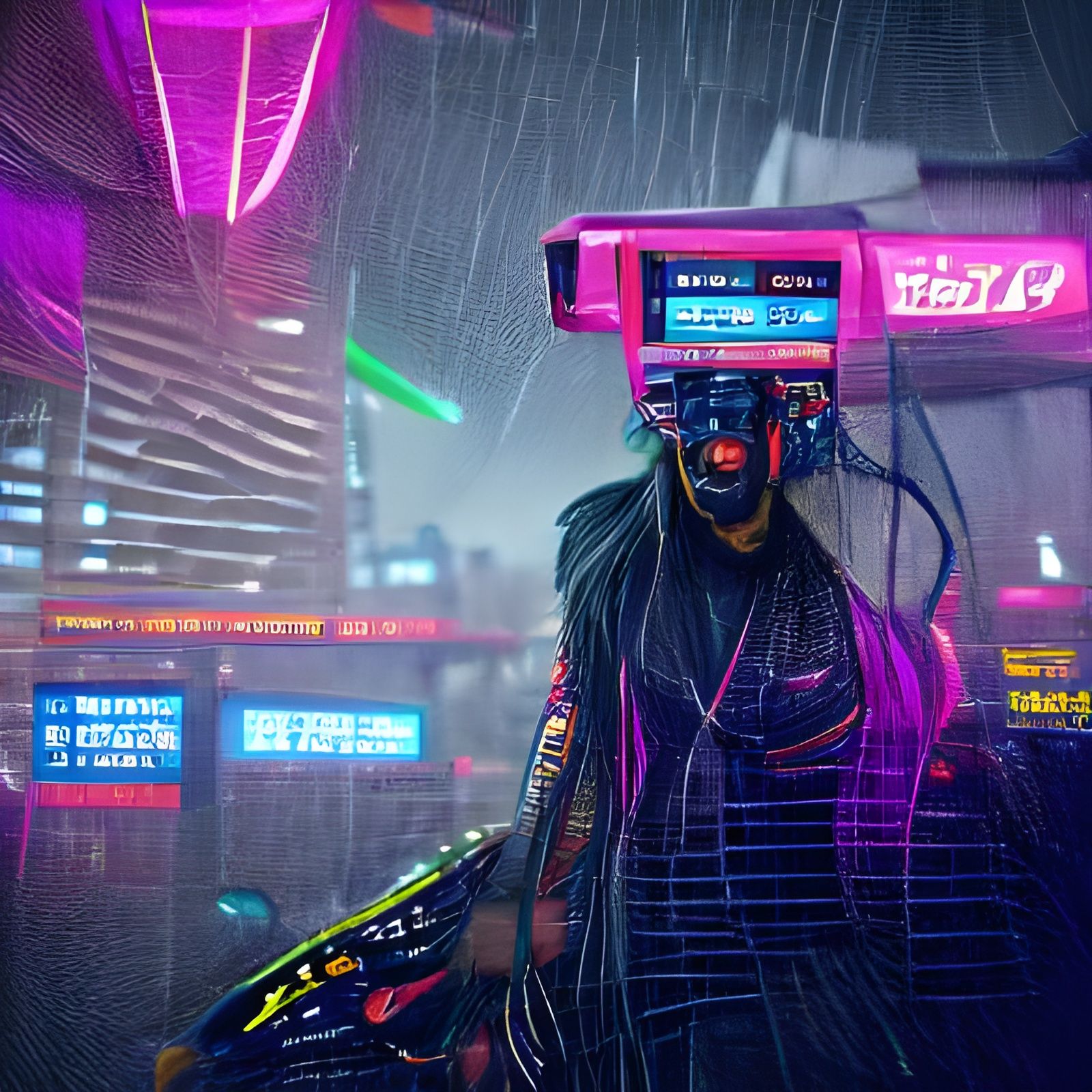 Cyberpunk - AI Generated Artwork - NightCafe Creator