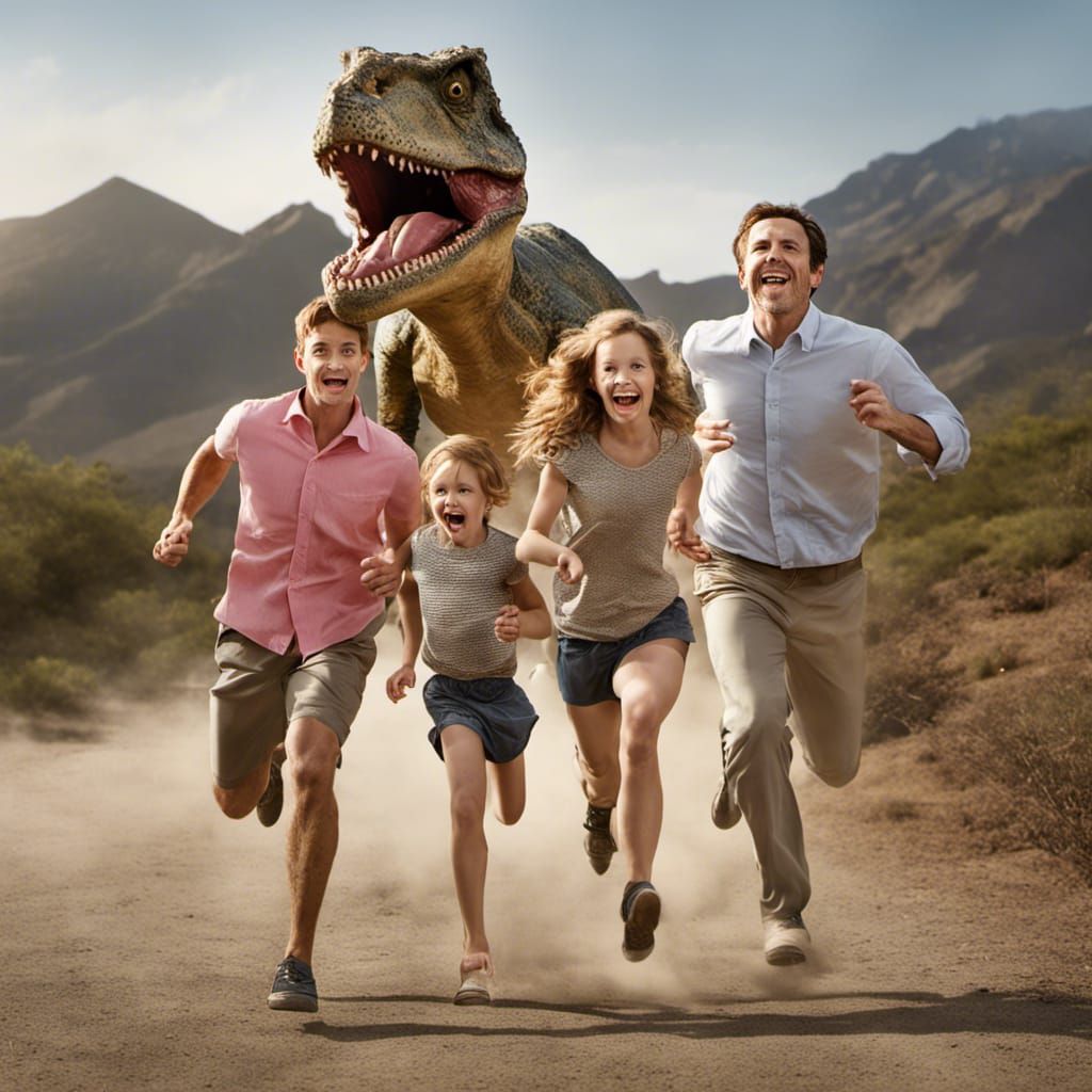 Family photo of Father, Mother , daughter and Son. - AI Generated ...