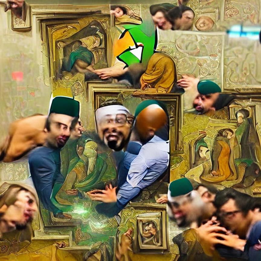 the hidden imam renaissance painting - AI Generated Artwork - NightCafe ...