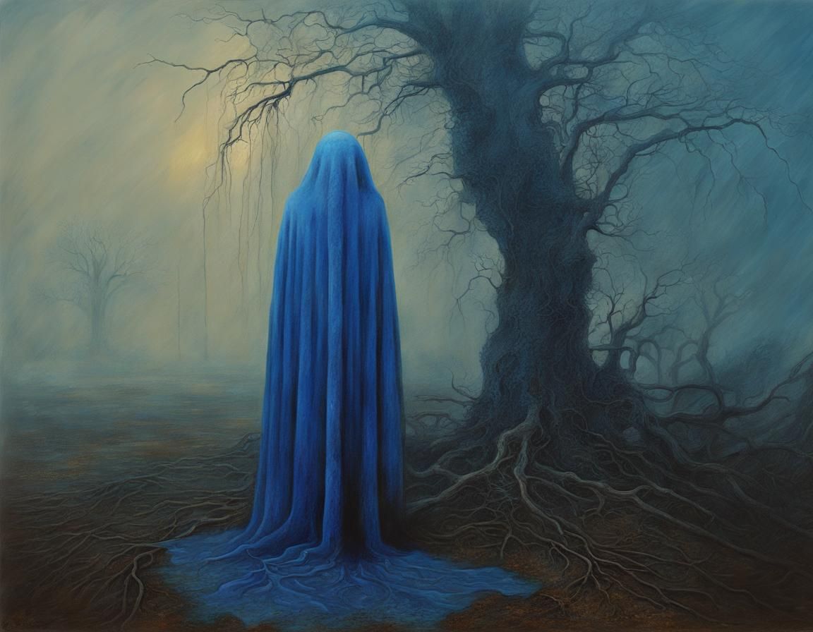 Loneliness is the cloak you wear A deep shade of blue is always there ...