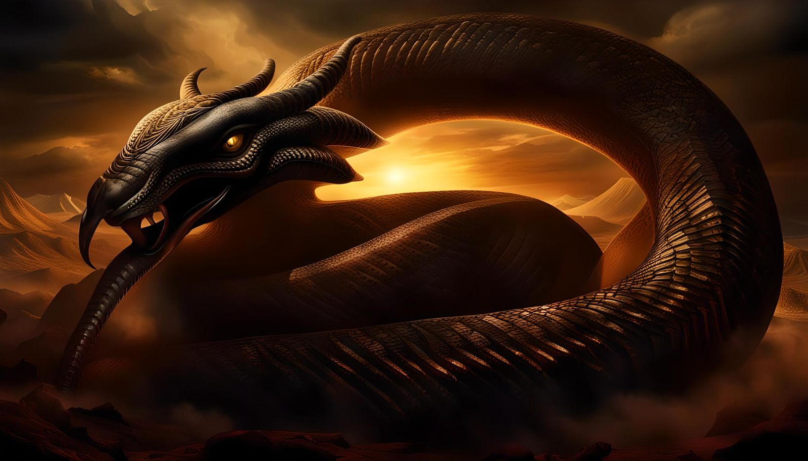 Apophis: Evil God of Chaos in Ancient Egypt was the god and demon of ...