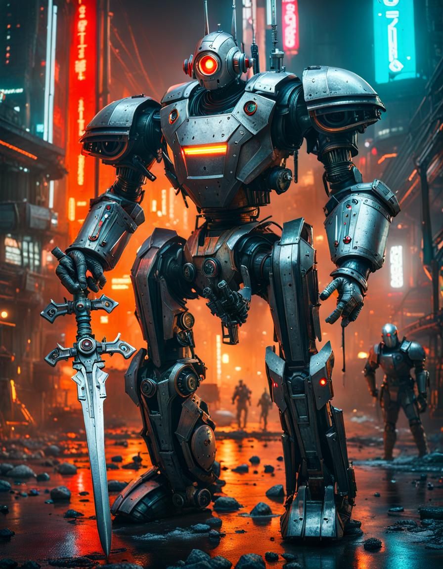 Machines rising - AI Generated Artwork - NightCafe Creator